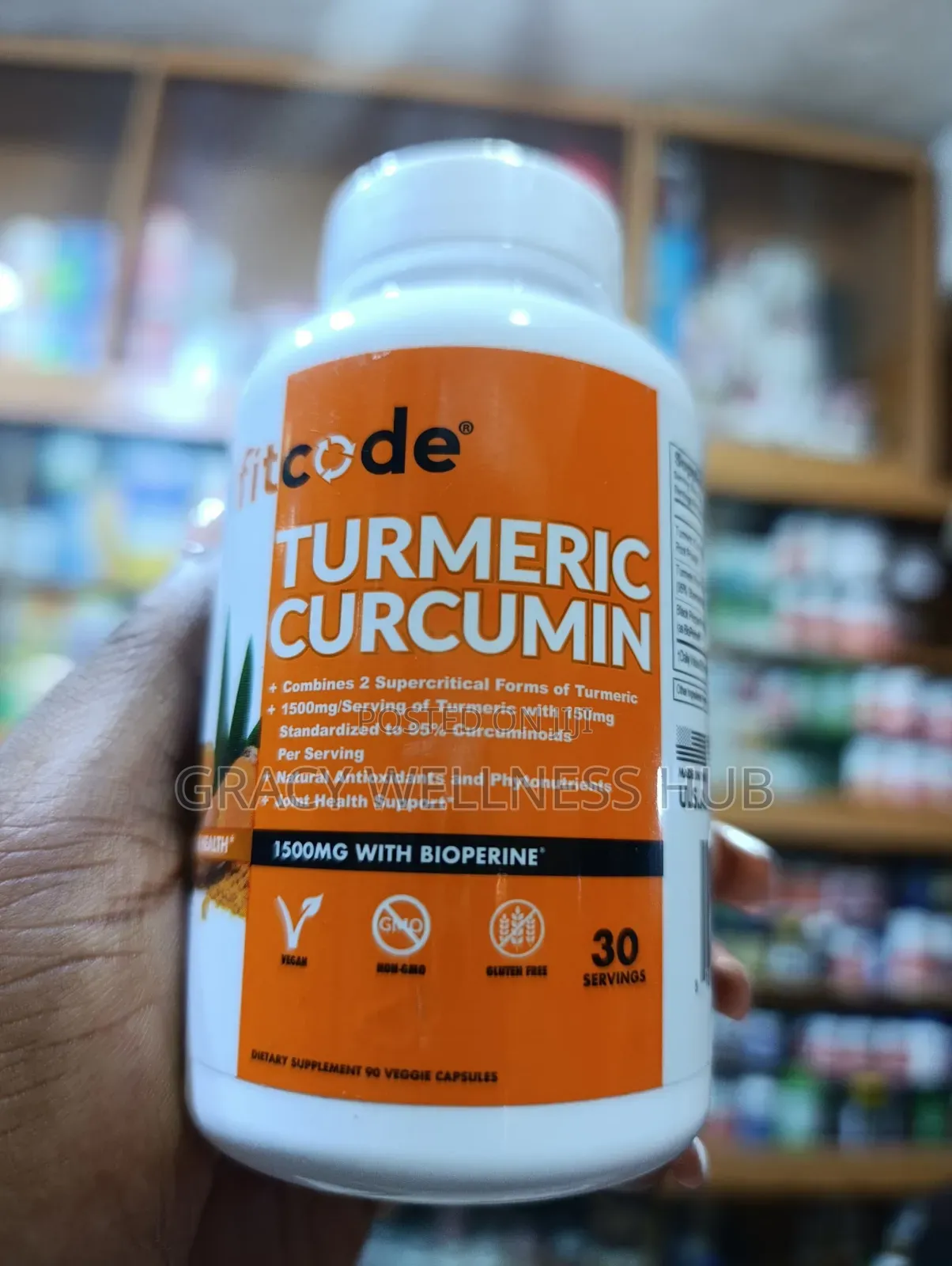 Tumeric Curcumin Capsule in Lagos Island (Eko) - Vitamins & Supplements ...