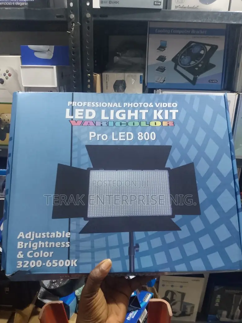 Professional Photo Video Led Light Kit Varicolor Pro Led 800 in Ikeja ...