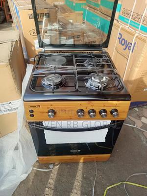 Scanfrost 60×60 Standing Gas Cooker (3 Gas + 1 Electric) | Ck6312ng in ...