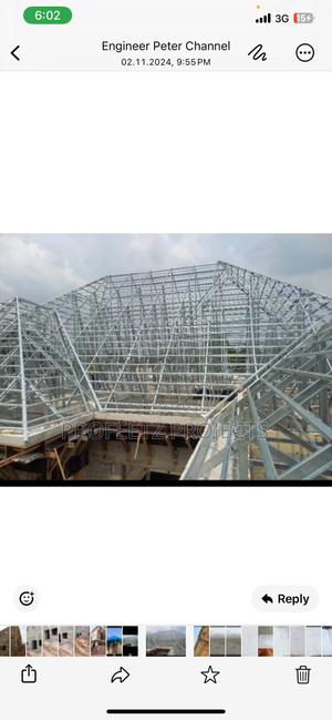 Light Gauge Roof Profile , Omega Profile Installation in Abule Egba ...