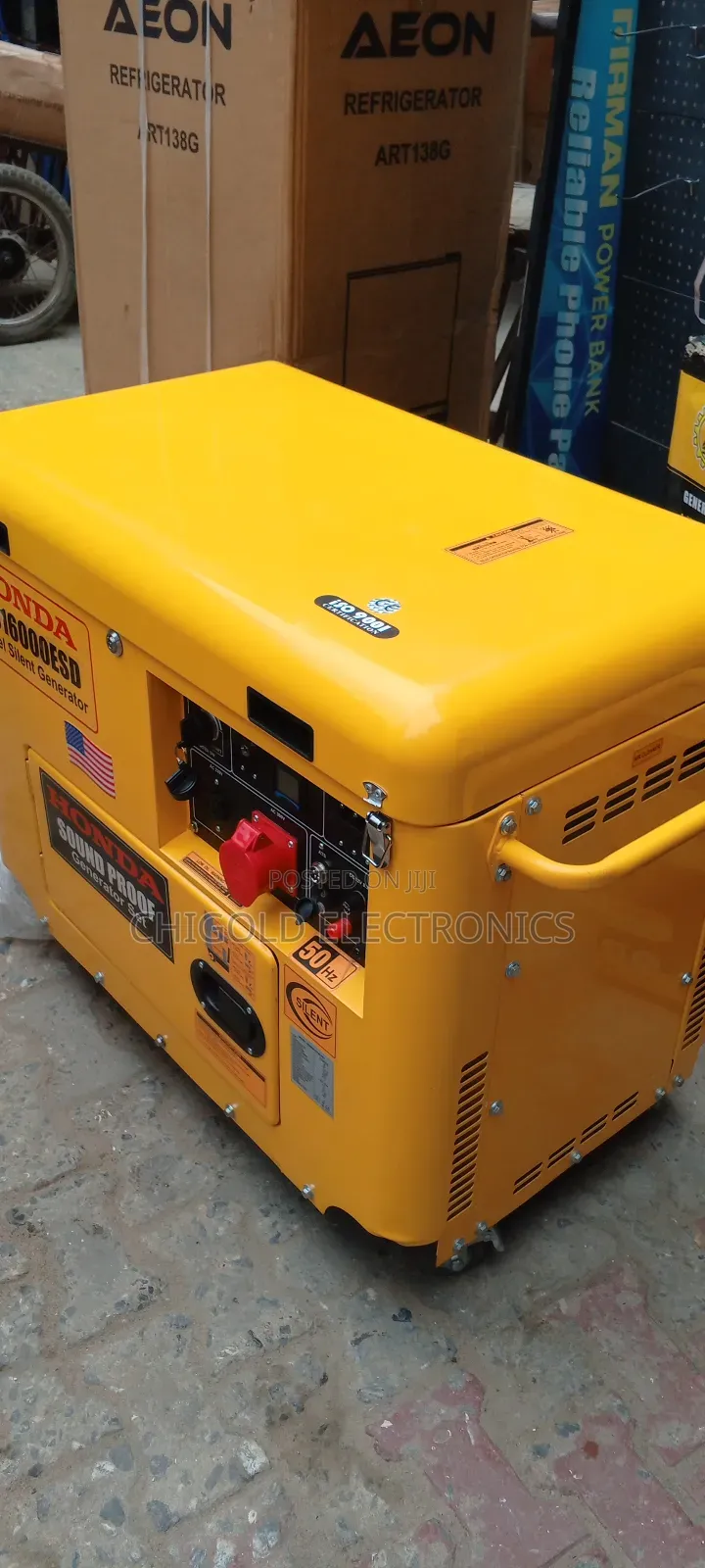 Original Honda Diesel Generator 12 Kva 100% Copper Coin Made in Japan ...