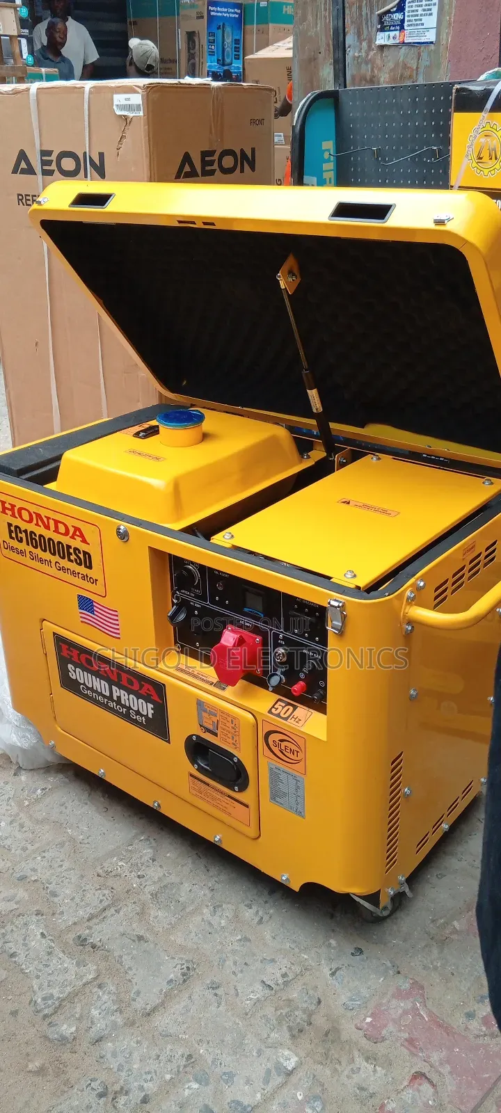 Original Honda Diesel Generator 12 Kva 100% Copper Coin Made in Japan ...