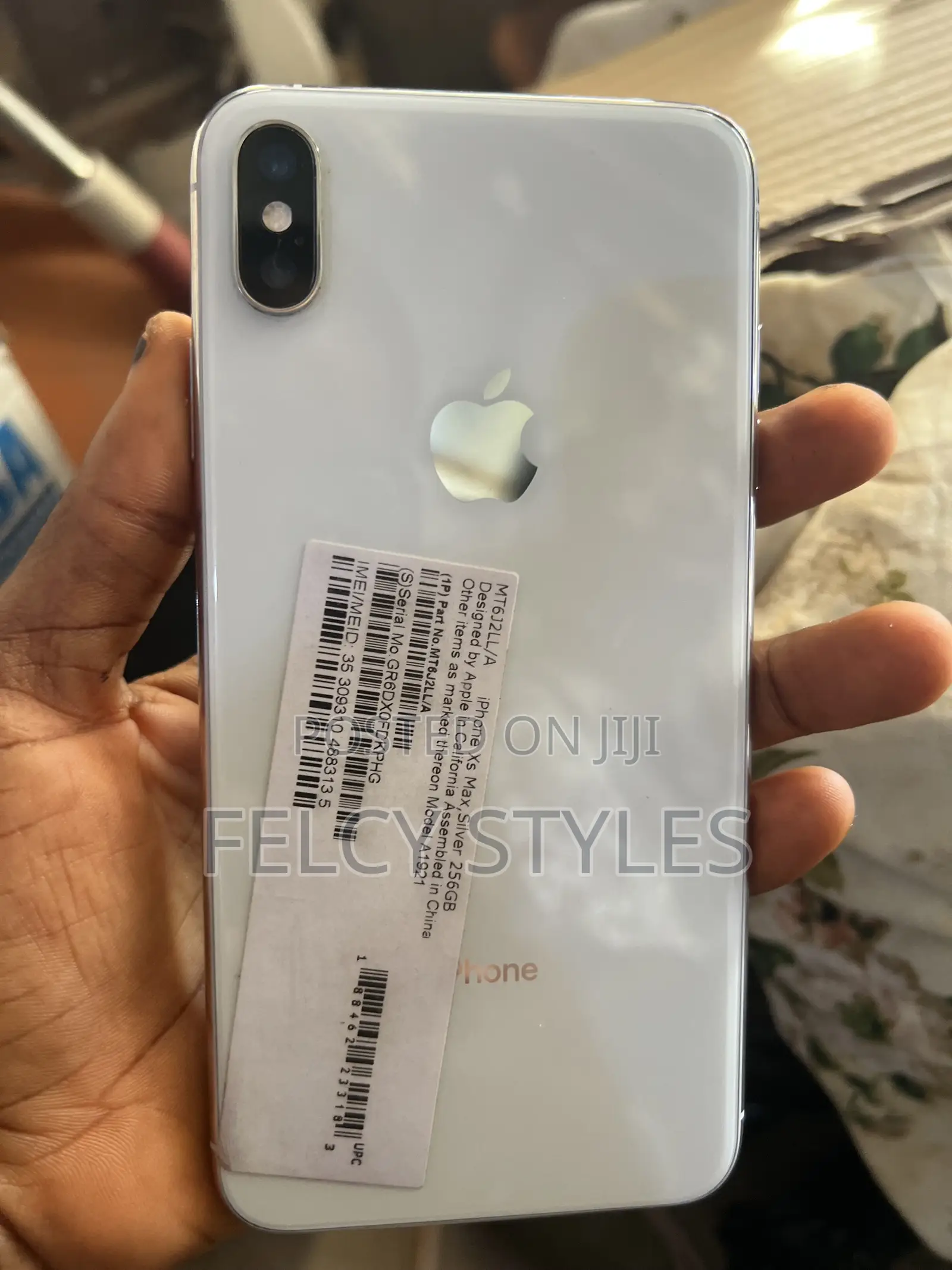 Apple iPhone XS Max 256 GB White in Ibadan - Mobile Phones, Felcy ...