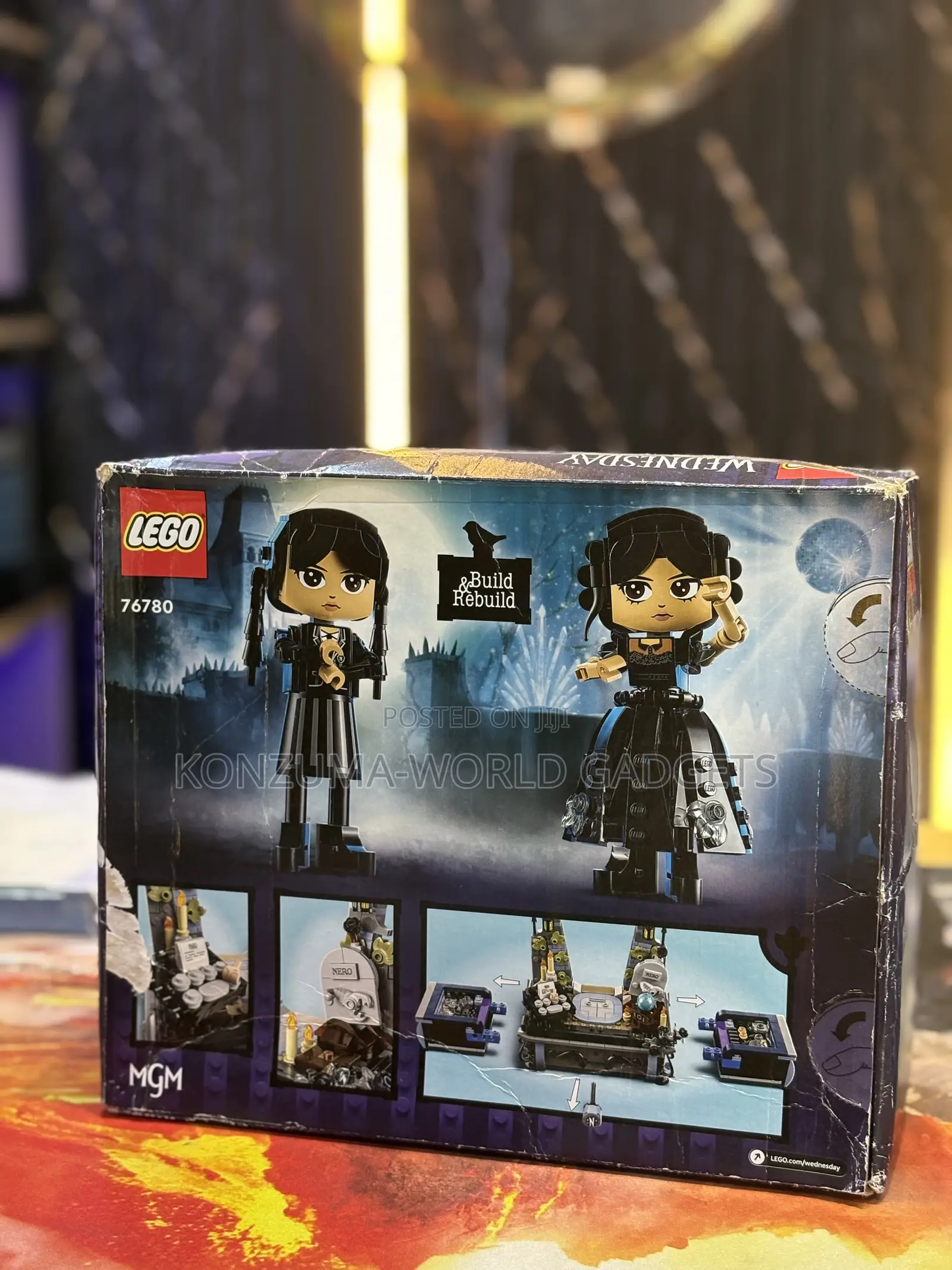 Lego Wednesday Addams Build Rebuild Figure Set (76780) – 702 Pieces in ...