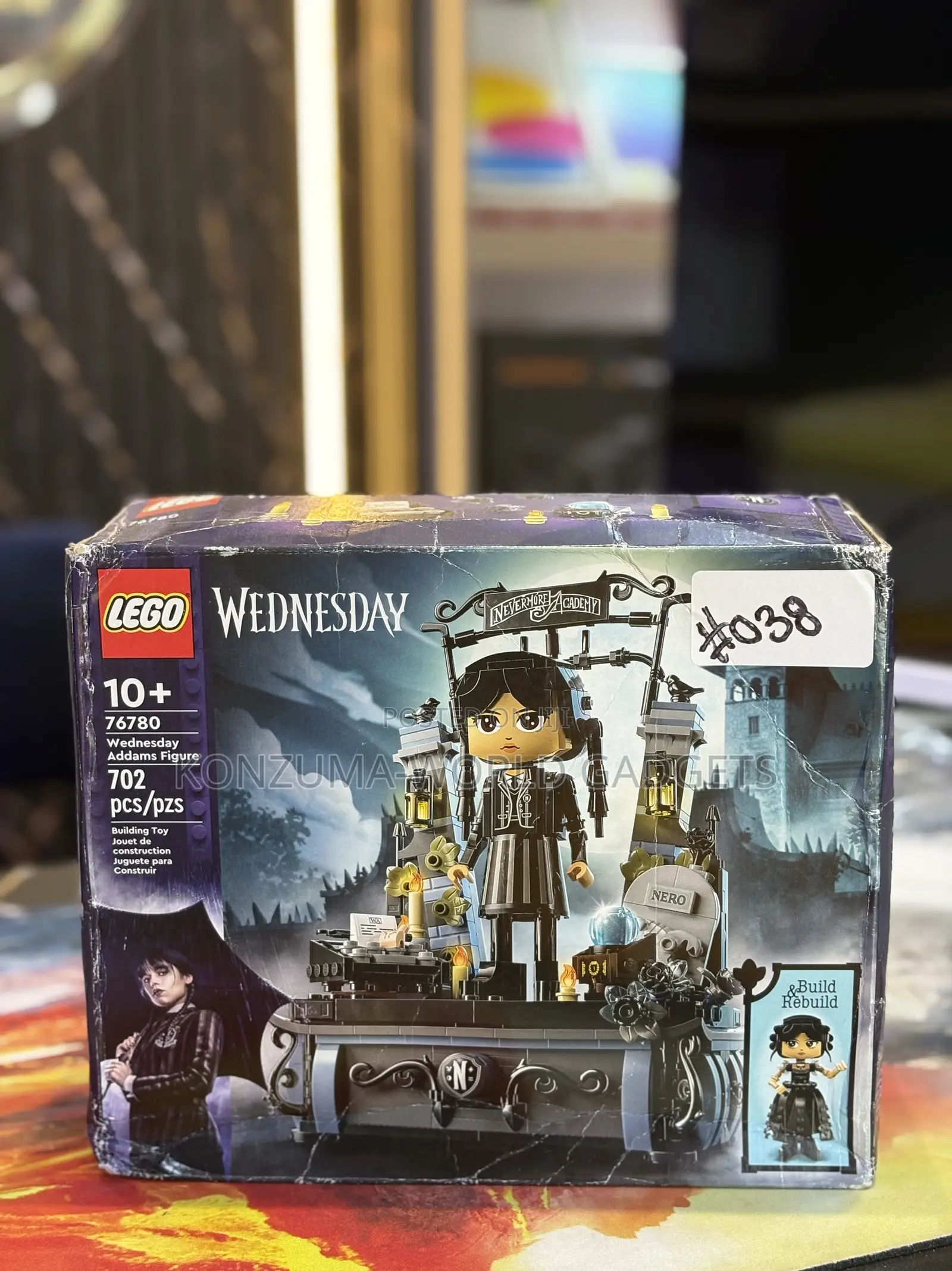 Lego Wednesday Addams Build Rebuild Figure Set (76780) – 702 Pieces in ...