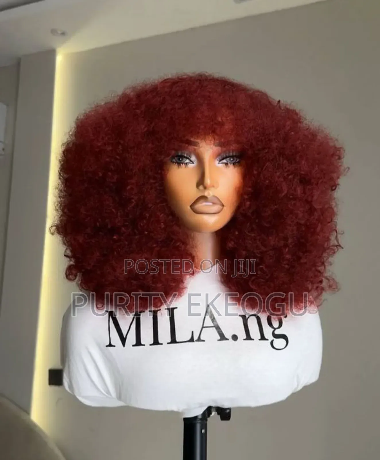 Sassy Curly Fringe Wig, Bold Volume, Boss Energy in Owerri - Hair ...