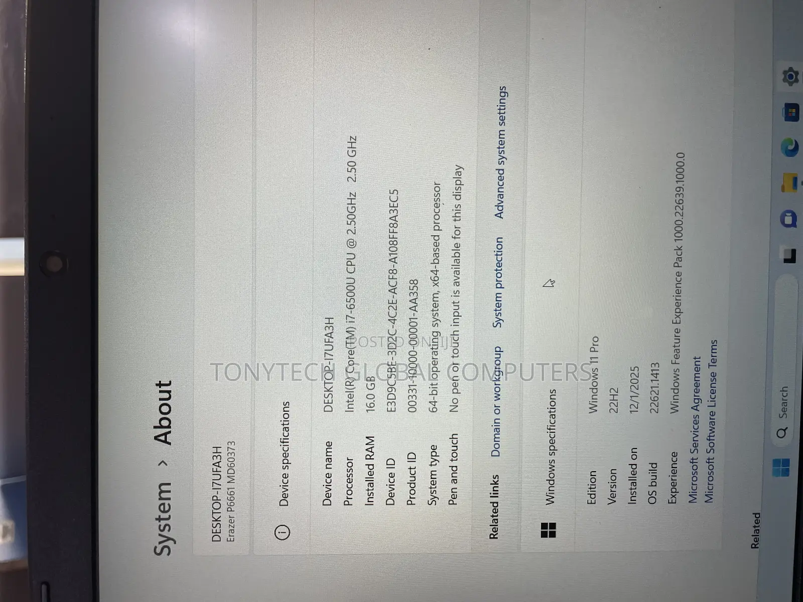 Laptop Medion Erazer P6681 16GB Intel Core I7 HDD+SSD 1T in Enugu ...