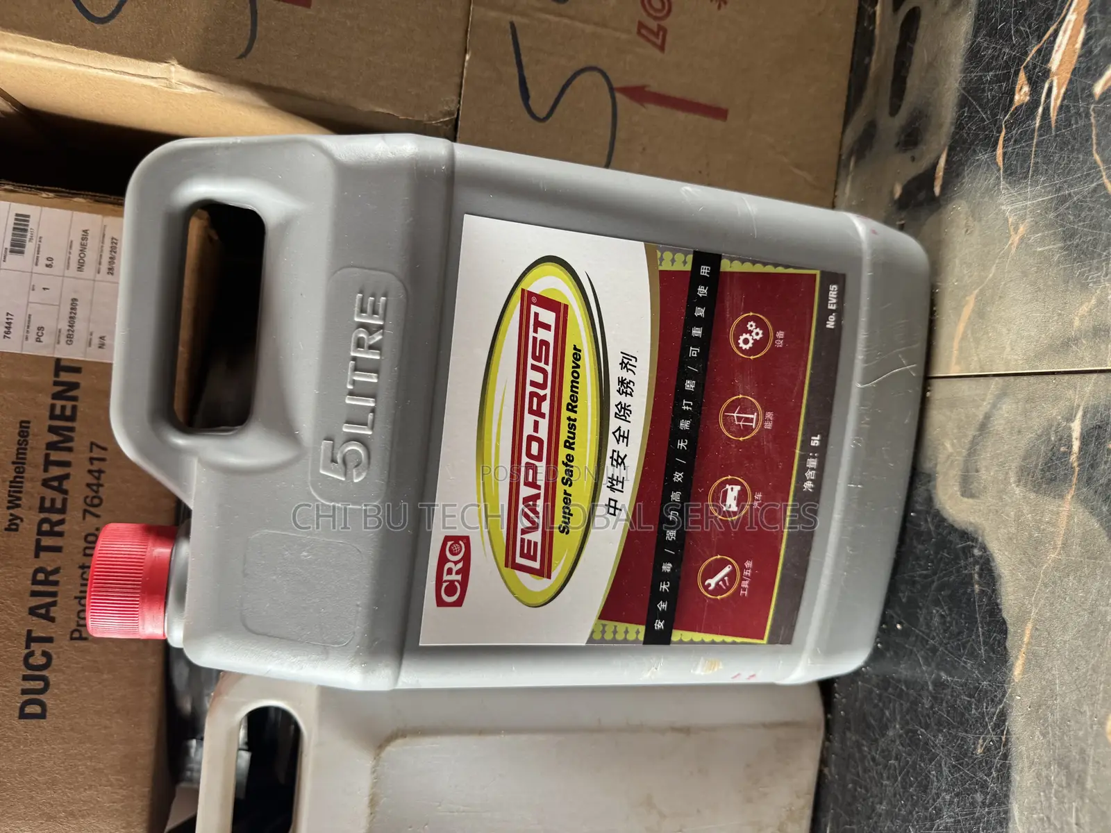 5-Liter Container of CRC Evapo-Rust Super Safe Rust Remover. - Chi Bu ...
