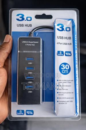 Usb 3.0 4-Port High-Speed Usb Hub – 5gbps Superspeed in Port-Harcourt ...