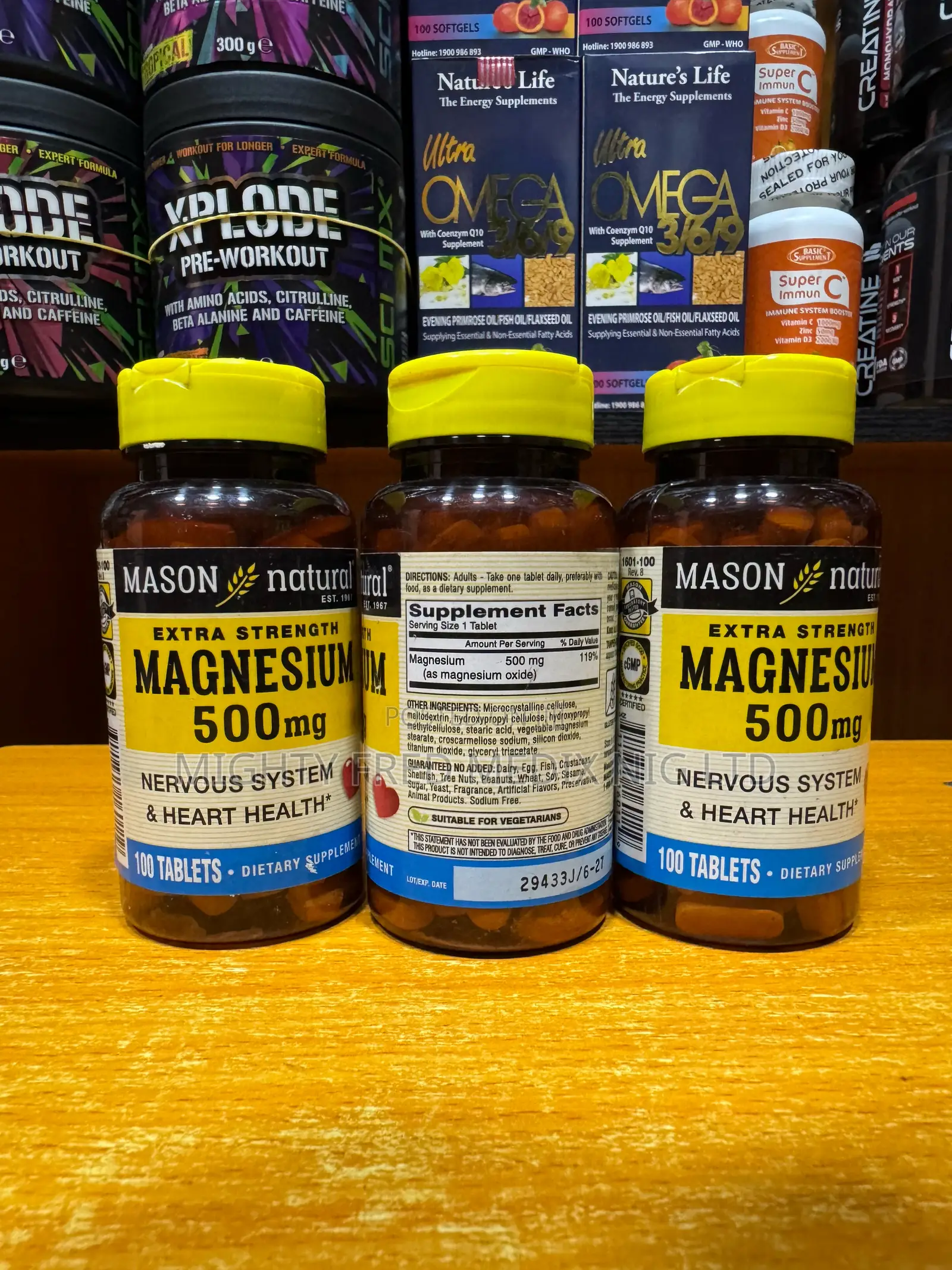 Mason Magnesium Oxide 500mg for sale - Mighty Fred Medix NIG LTD Price ...