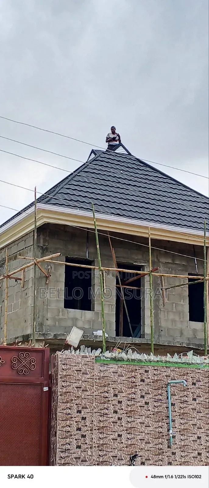 Gerald Roofing Sheets Shingles Black Design in Agege - Building & Trade ...