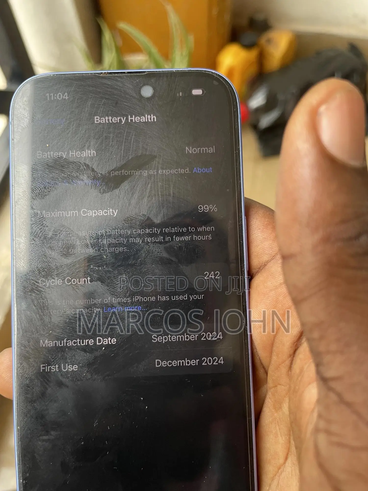 Apple iPhone 16 128 GB Blue in Ifako-Ijaiye - Mobile Phones, Marcos ...