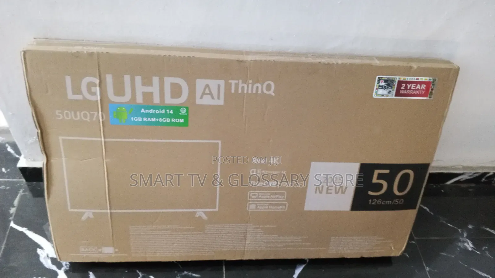 50 Inches Smart Tv Stunning Visuals With Sharp Contrast Ub Movie in Ojo ...