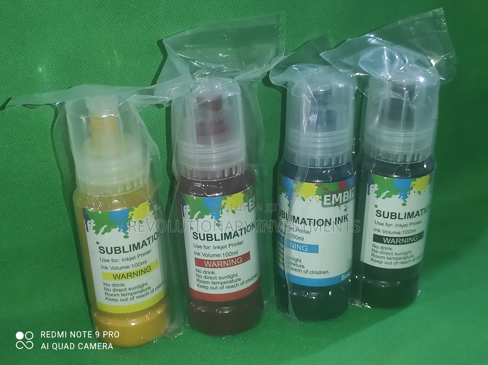 Sublimation Ink 100ml Bcmy, With Custom Mouth in Lagos Island (Eko ...