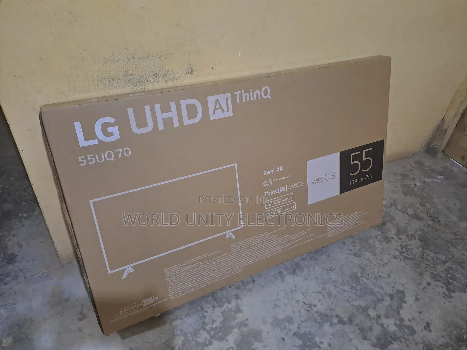 Lg 55” Smart Tv Uhd Model 55uq70 in Ikeja - TV & Video Equipment, World ...