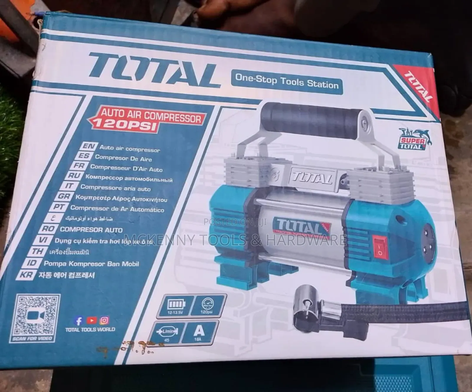 Total Auto Air Compressor Ttac2506 12-13.5v 120psi in Lagos Island (Eko ...