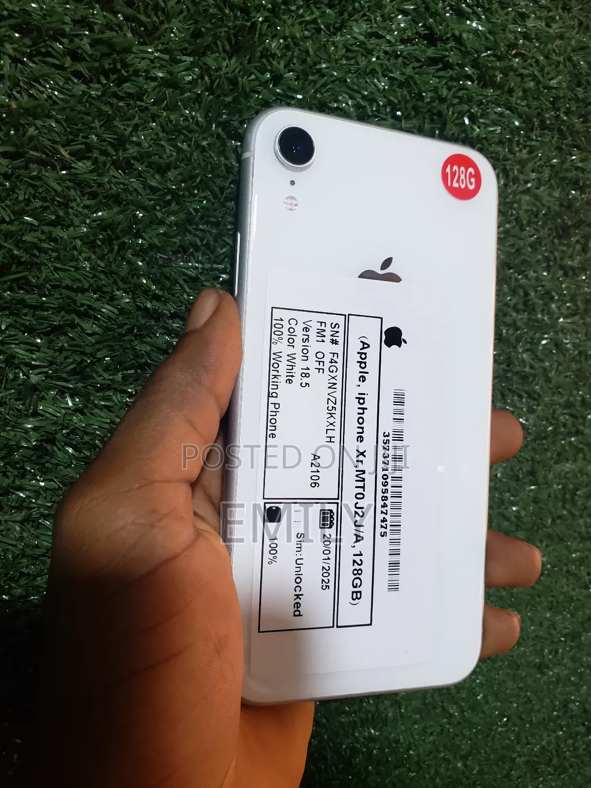 Apple iPhone XR 128 GB White in Ikeja - Mobile Phones, Emily Million ...