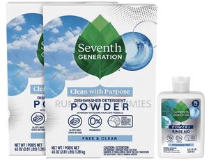 Seventh Generation Dishwasher Detergent Powder 2-Pack + Rinse Aid in ...