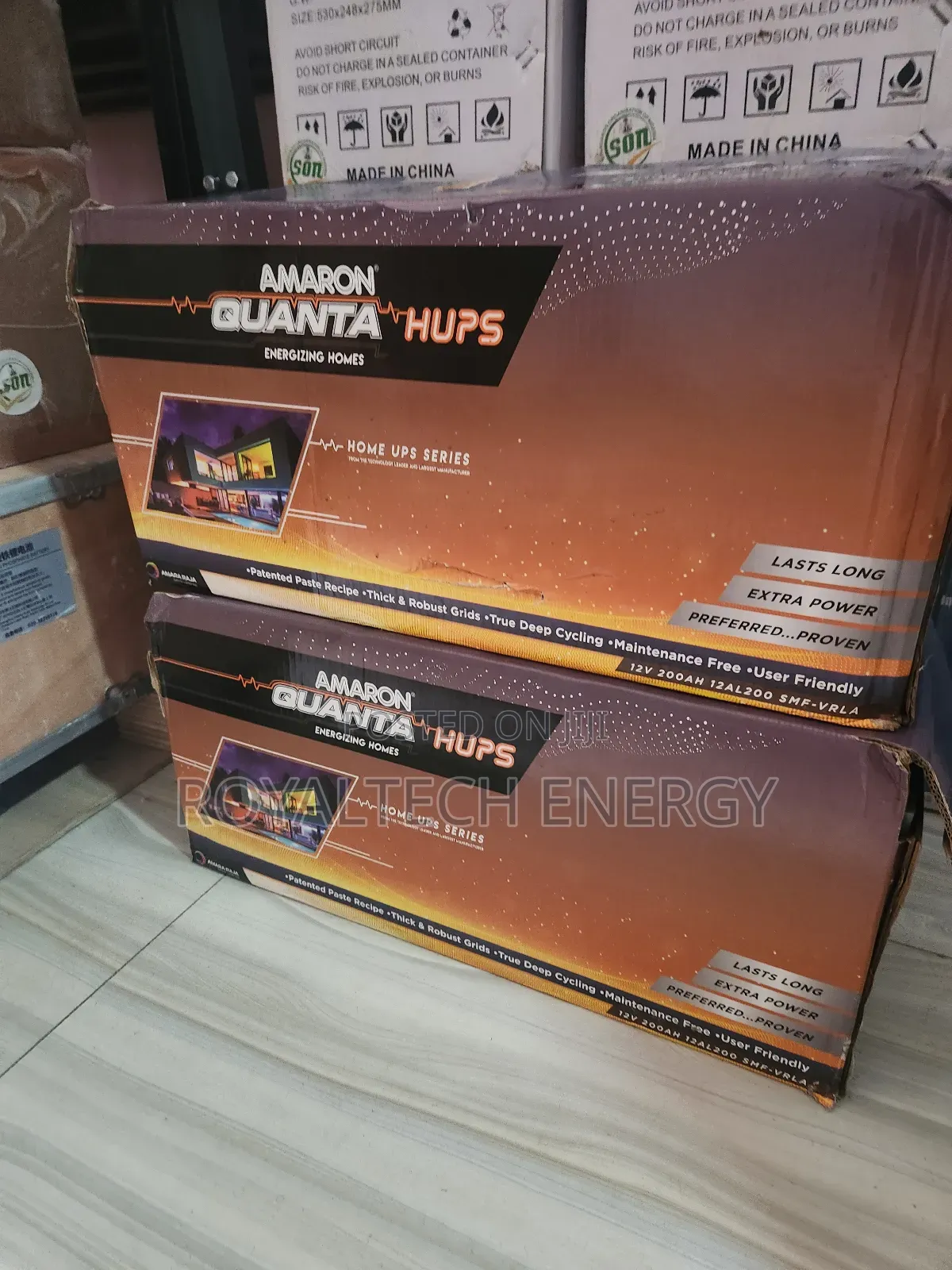 Quanta 200ah 12v Amaron Gel Batteries in Ajah - Electrical Equipment ...