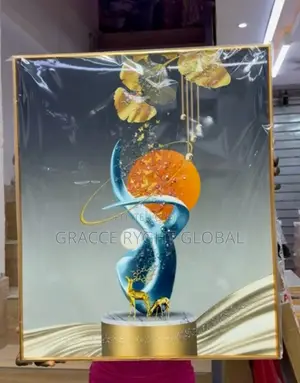 Acrylic Wall Art Frame With Crystal Stones in Lagos State - Arts ...