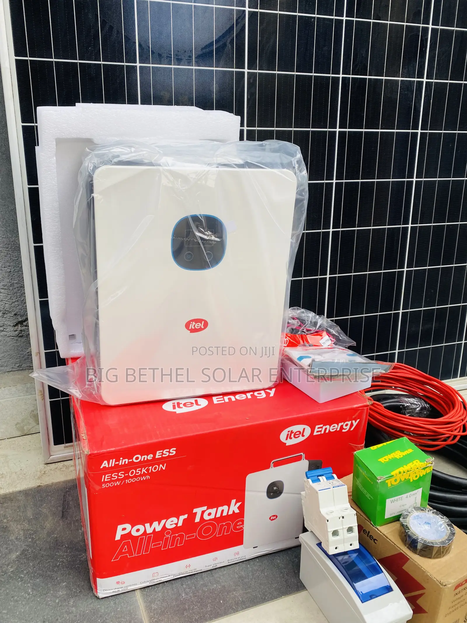 Itel 1kwh 500w Lithium Power Tank Total Package for sale - Big Bethel ...