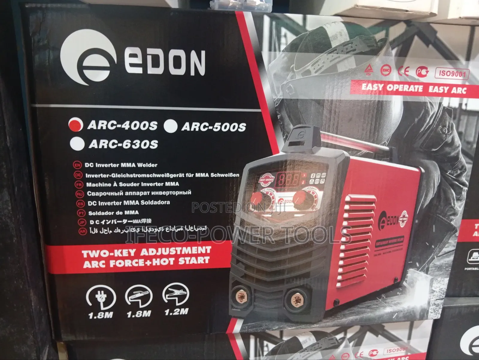 Edon Dc Inverter Mma Welder, Arc-400s, Model for sale - IFECO-POWER ...
