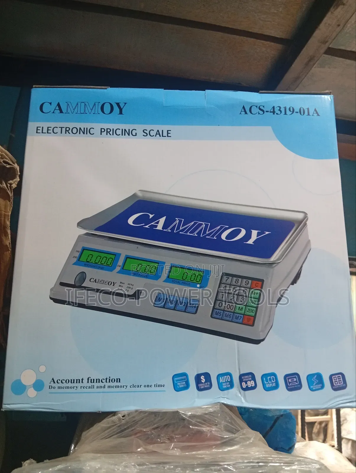 Camry Acs-4319-01a Electronic Pricing Scale in Ojo - Measuring ...