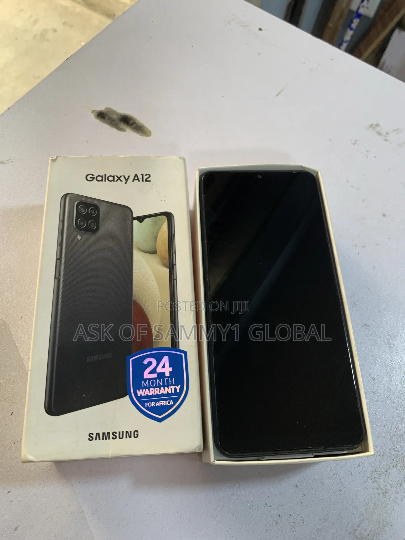 Samsung Galaxy A12 128 GB Black in Port-Harcourt - Mobile Phones ...