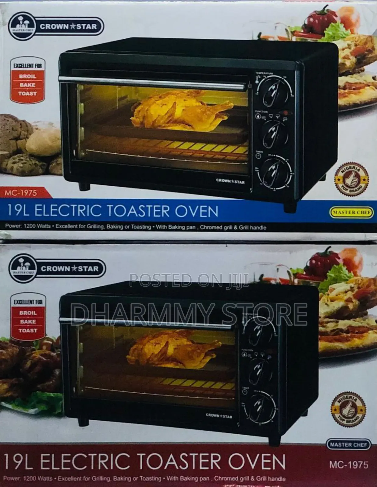 Crown Star Electric Mini Oven Toaster - 19litres in Lagos Island (Eko ...