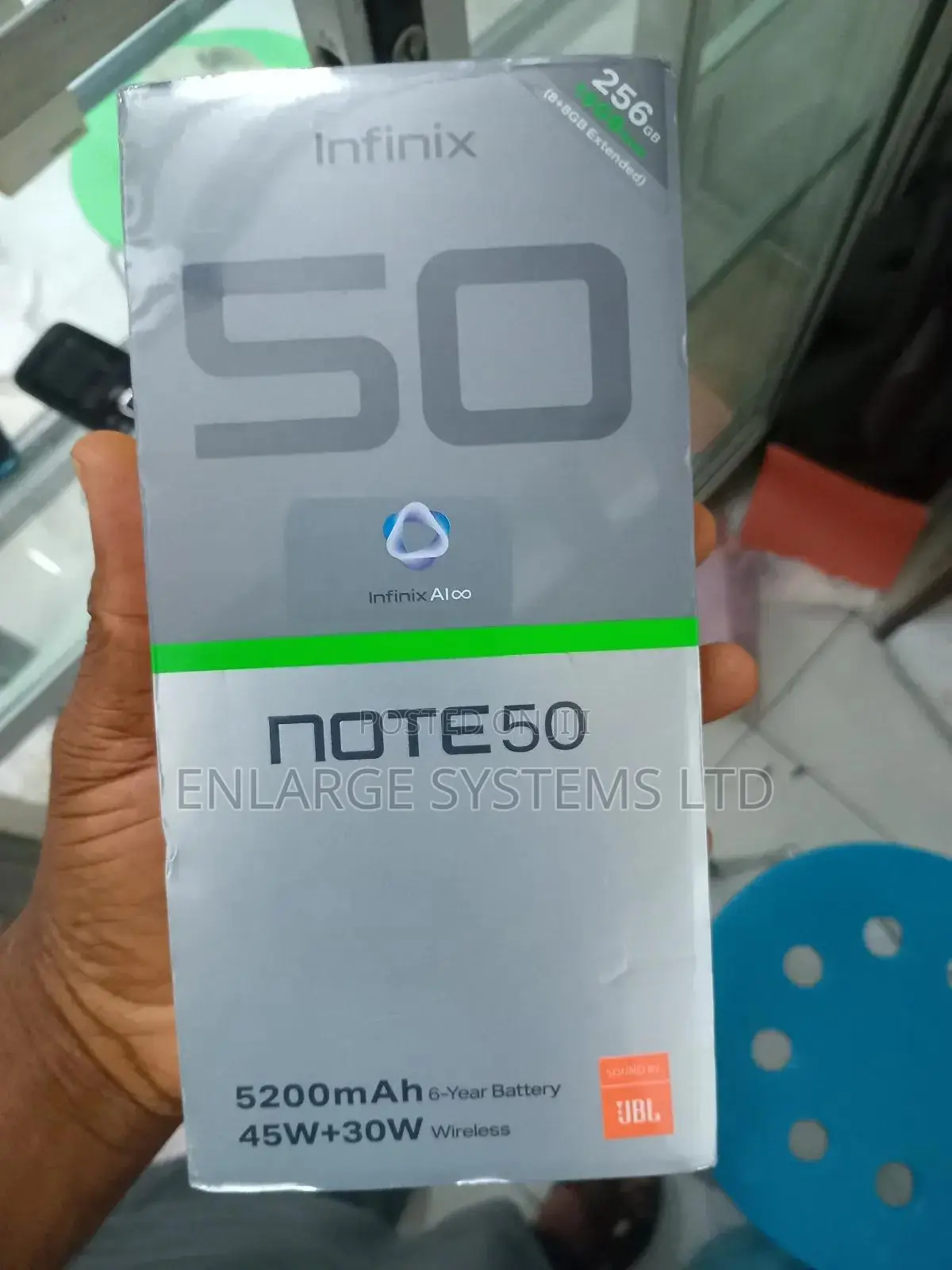 New Infinix Note 50 4G 256 GB Black in Ikeja - Mobile Phones, Enlarge ...
