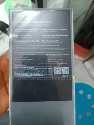 New Infinix Note 50 4G 256 GB Black in Ikeja - Mobile Phones, Enlarge ...