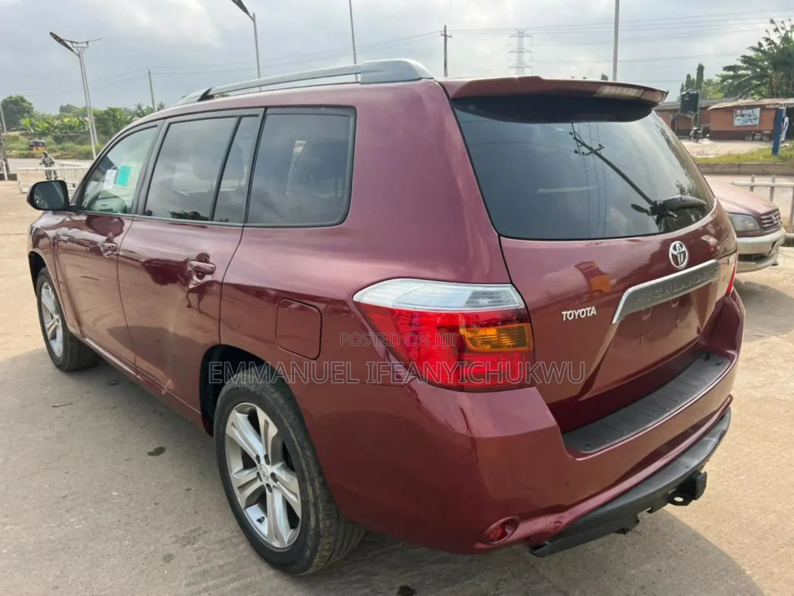 Toyota Highlander 4x4 2009 Red in Ojodu - Cars, Emmanuel Ifeanyichukwu ...