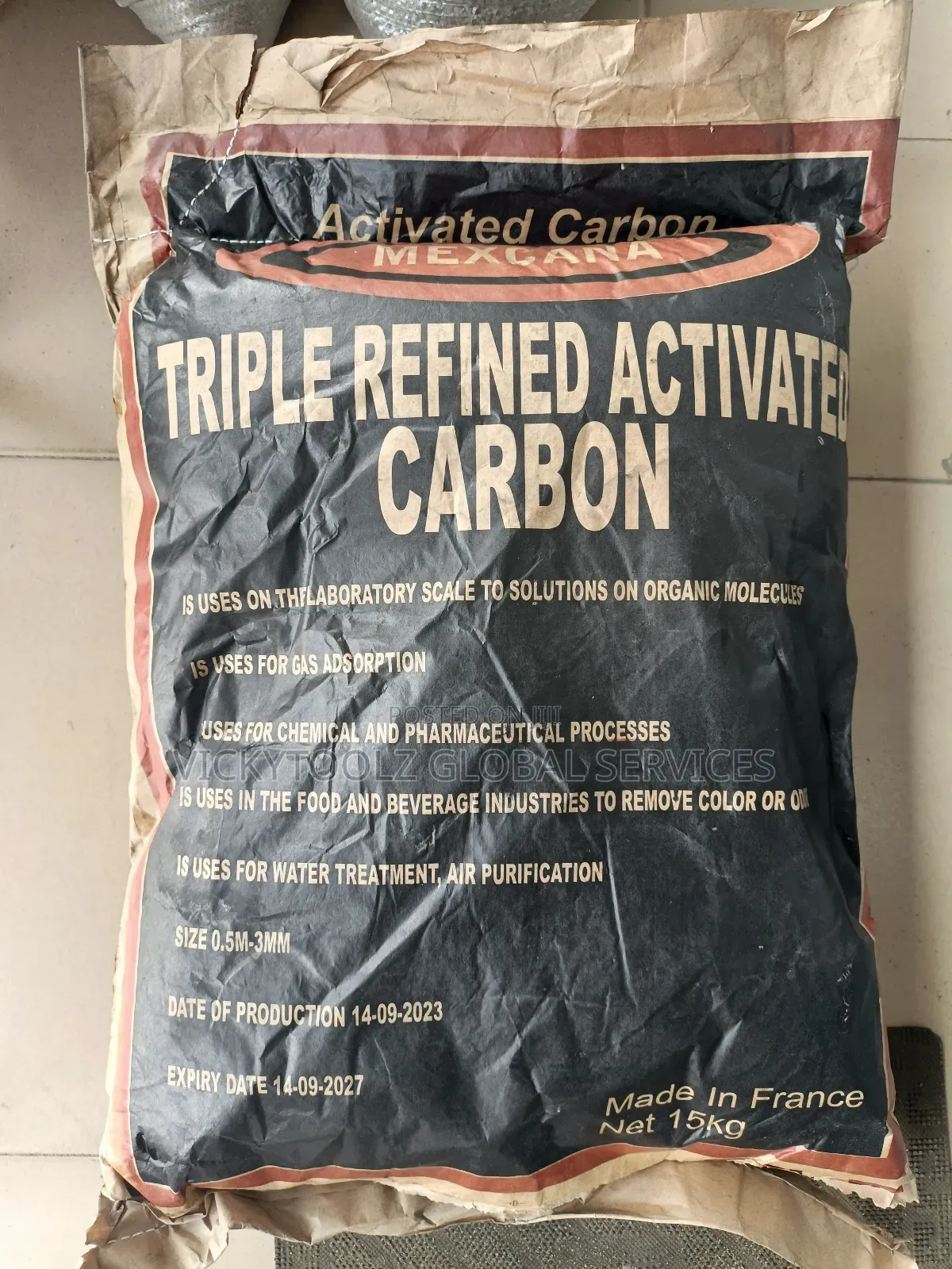 Triple Refined Activated Carbon in Port-Harcourt - Manufacturing ...