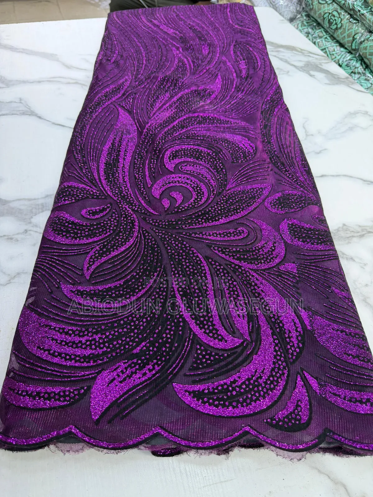 New Unique Flocking Lace Design in Ibadan - Clothing, Abiodun ...