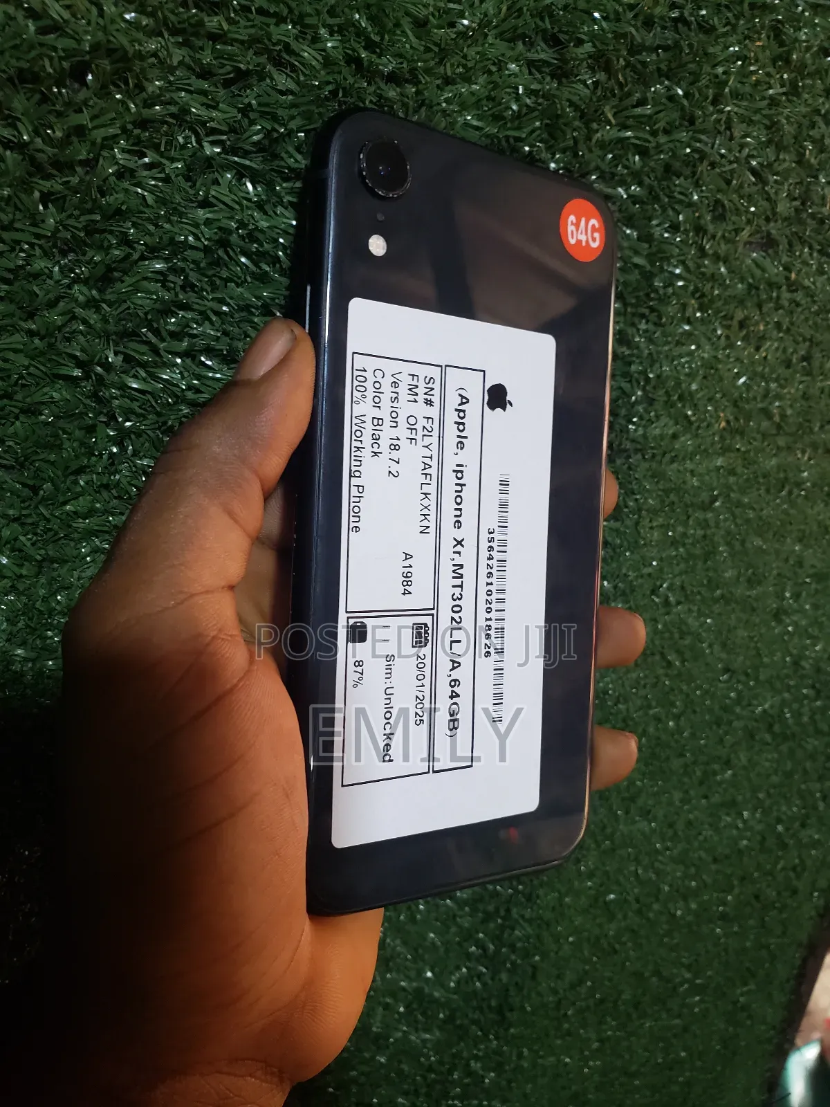 Apple iPhone XR 64 GB Black in Ikeja - Mobile Phones, Emily Million ...