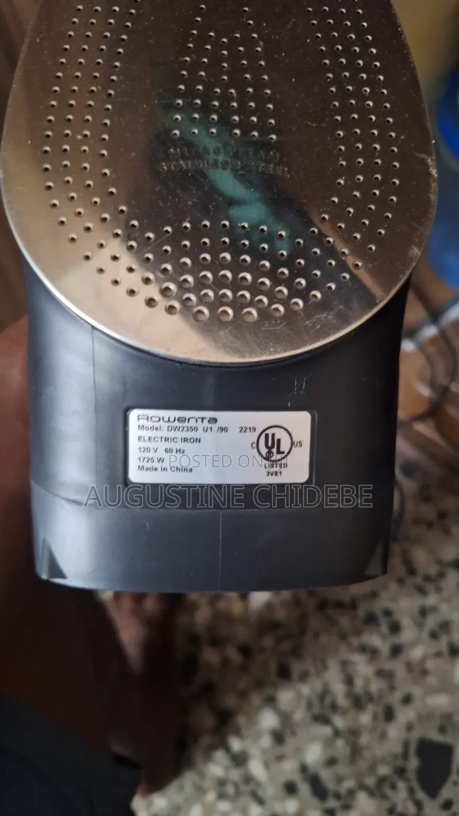 Rowenta Steam Iron in Lekki - Home Appliances, Augustine Chidebe | Jiji.ng