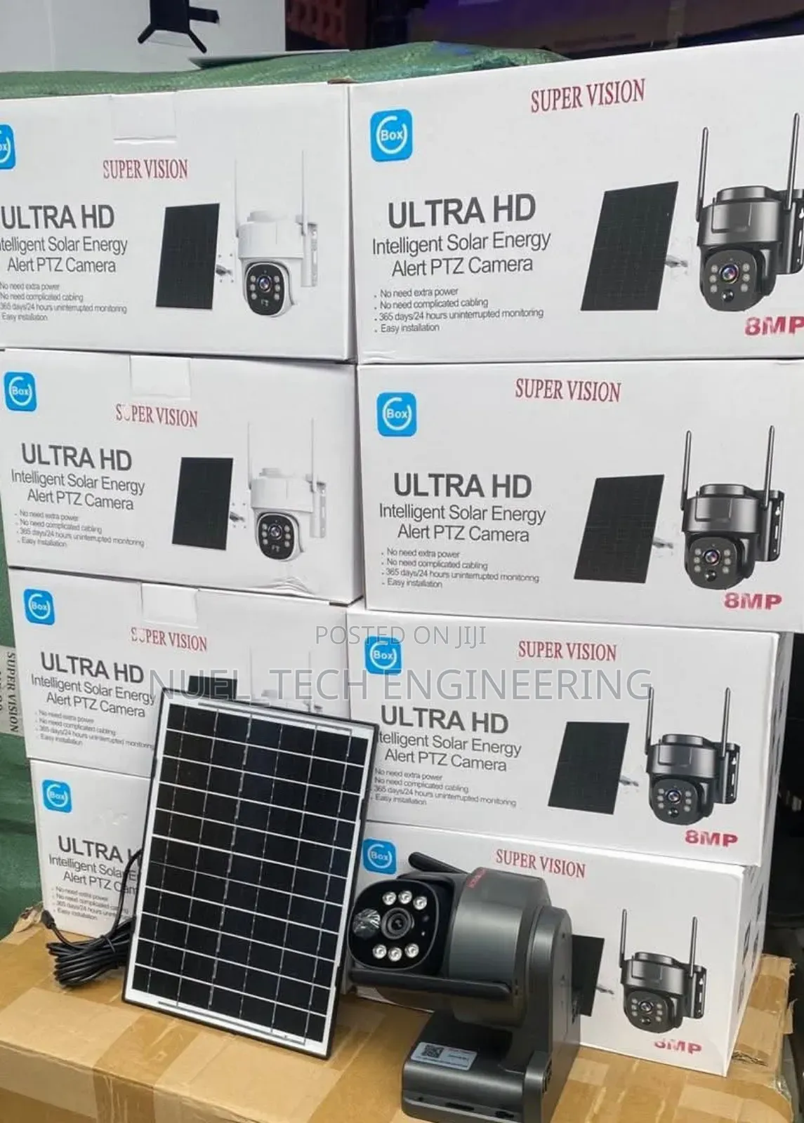 4g Solar Camera Single Lens 8mp V380 Pro in Awka - Security ...