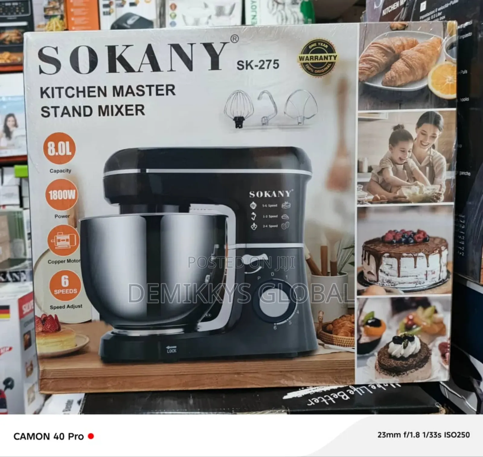 Sokany Stand Mixer 8l in Lagos Island (Eko) - Kitchen Appliances ...