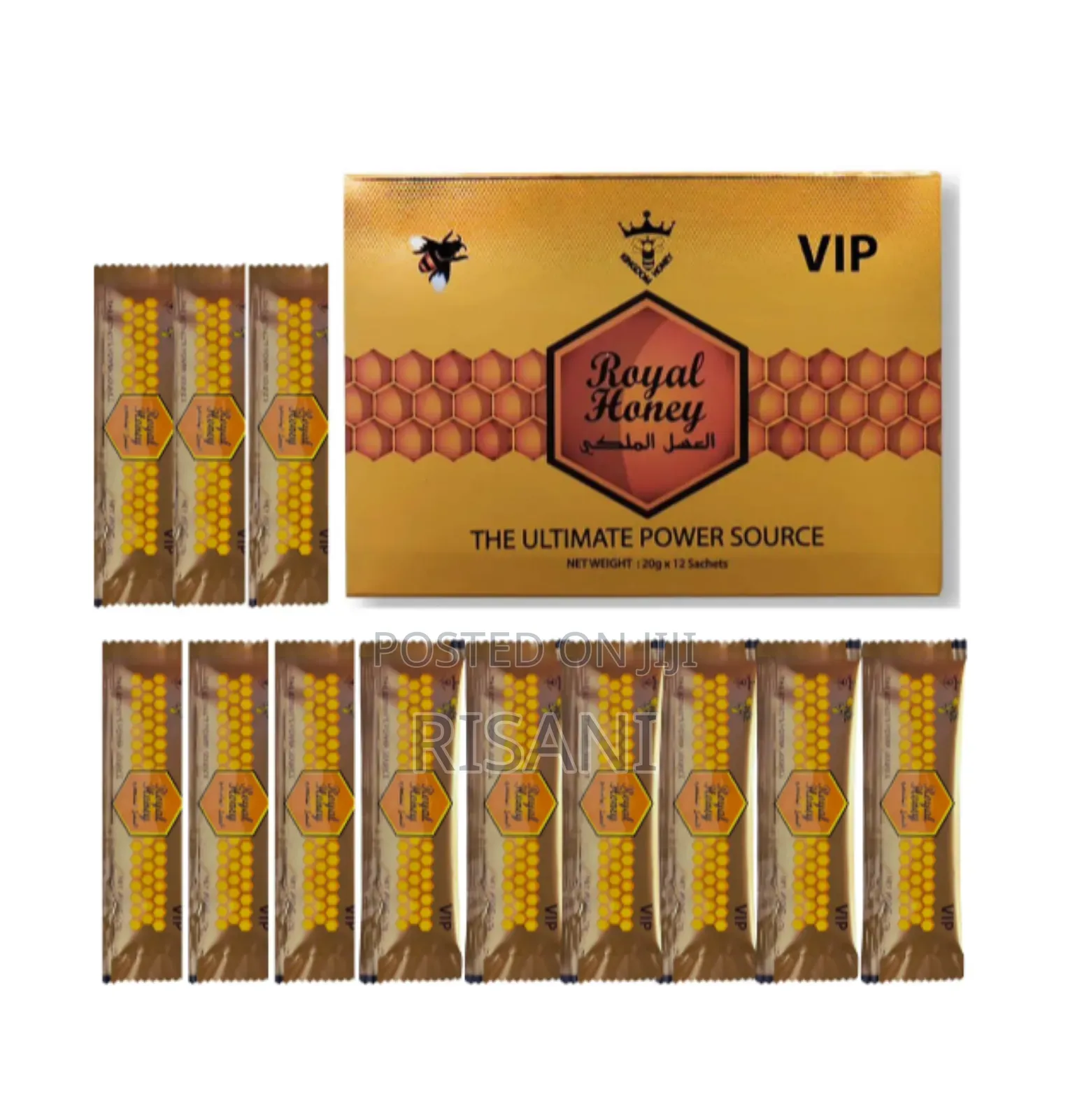 Ultimate Power Source Honey for Men and Women - 20g X12 Sachets in ...