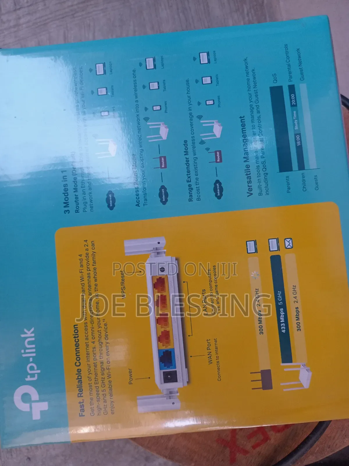 Tp_link Ac1200 Mesh Wi_fi Router Full Gigabit Mu_mimo in Ikeja ...