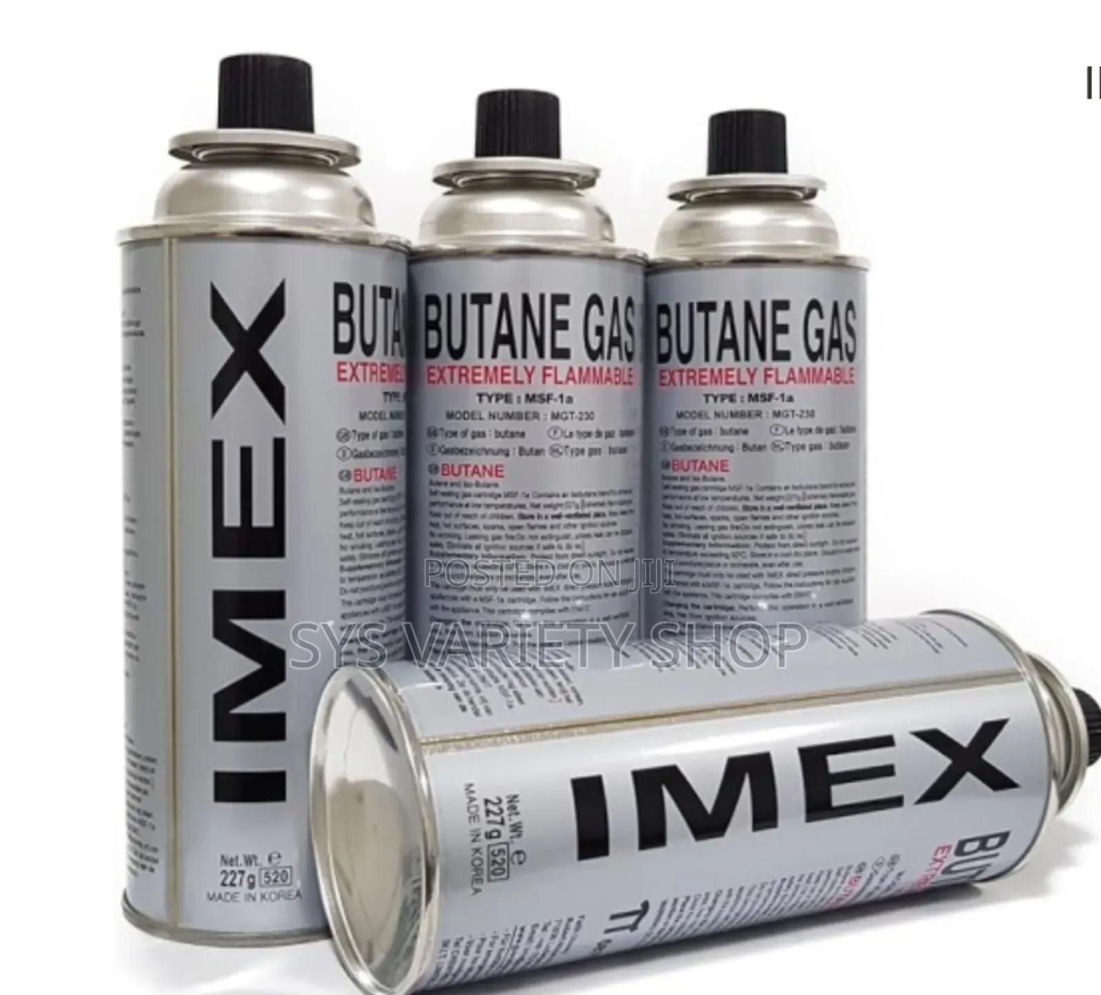 Imex Butane Gas Cartridge 227g in Lekki - Manufacturing Materials ...