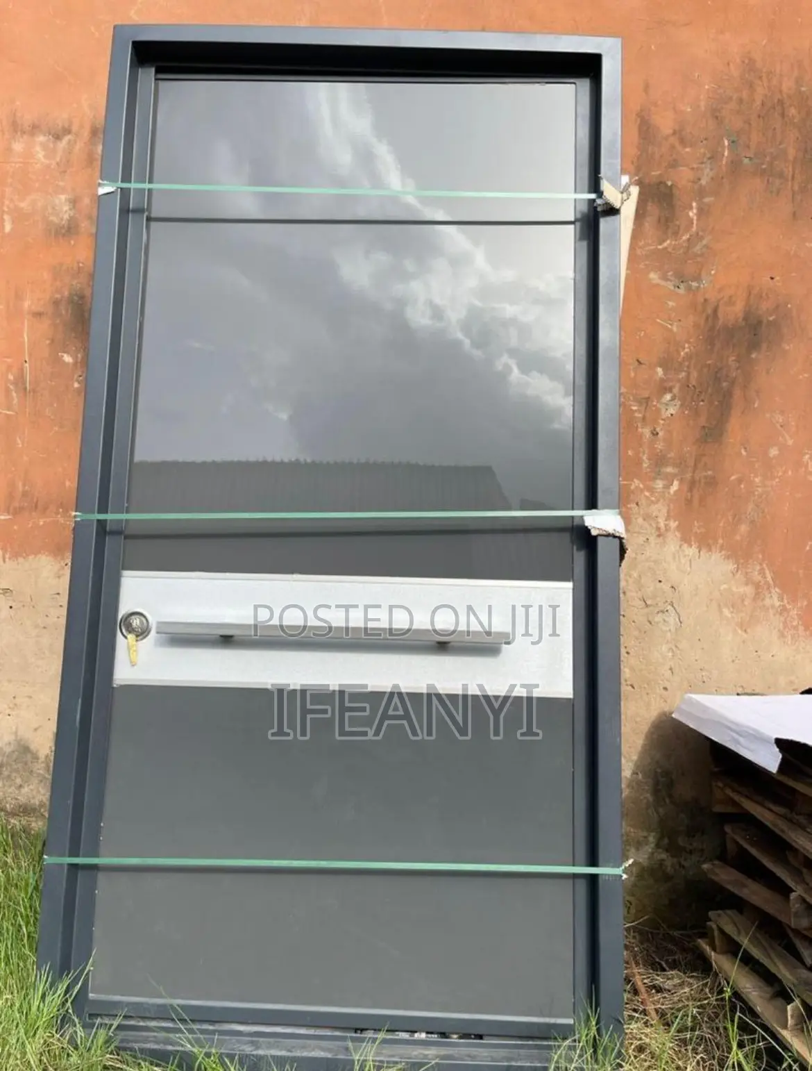 Pivot Door 4 by 8ft in Orile - Doors & Security, Ifeanyi David | Jiji.ng