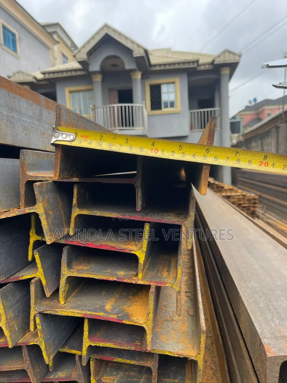 150 by 75 Ipe Carbon Steel H-Beam by 40ft Long in Orile - Manufacturing ...