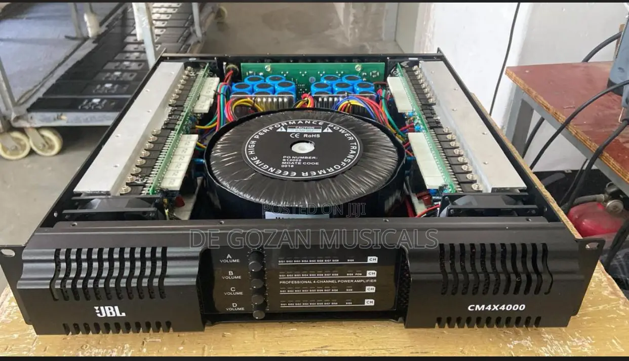 Professional 4 Channel Power Amplifier in Ojo - Audio & Music Equipment ...