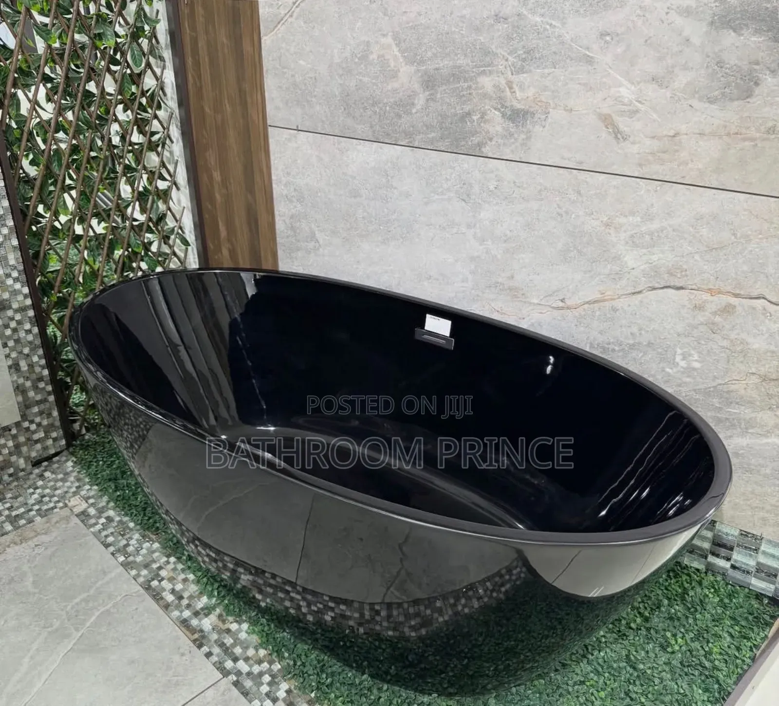 Glossy Black England Acrylic Bathtub in Orile - Plumbing & Water ...