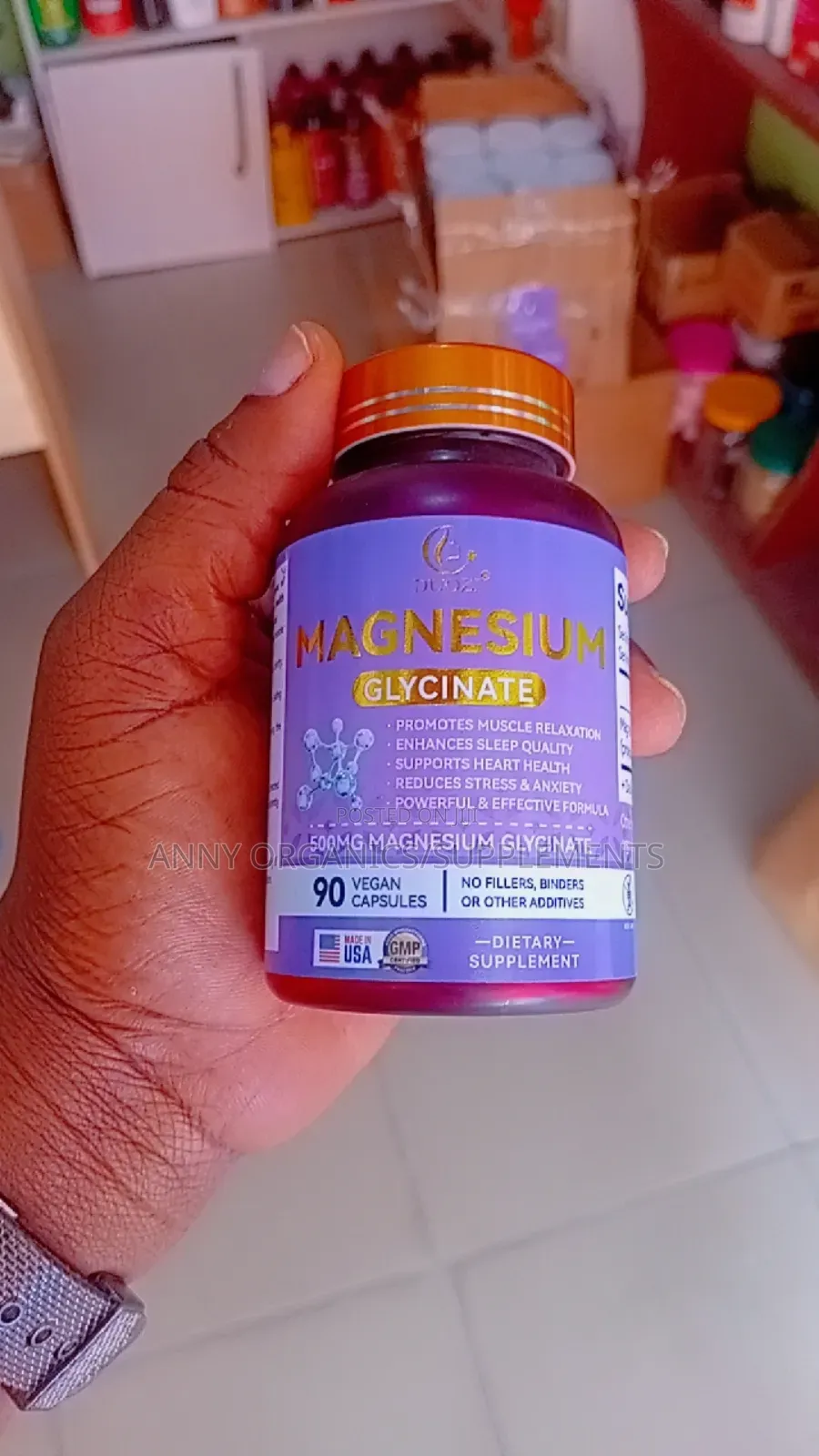 Duazi Magnesium Glycinate 500mg X 90 Caps in Amuwo-Odofin - Vitamins ...