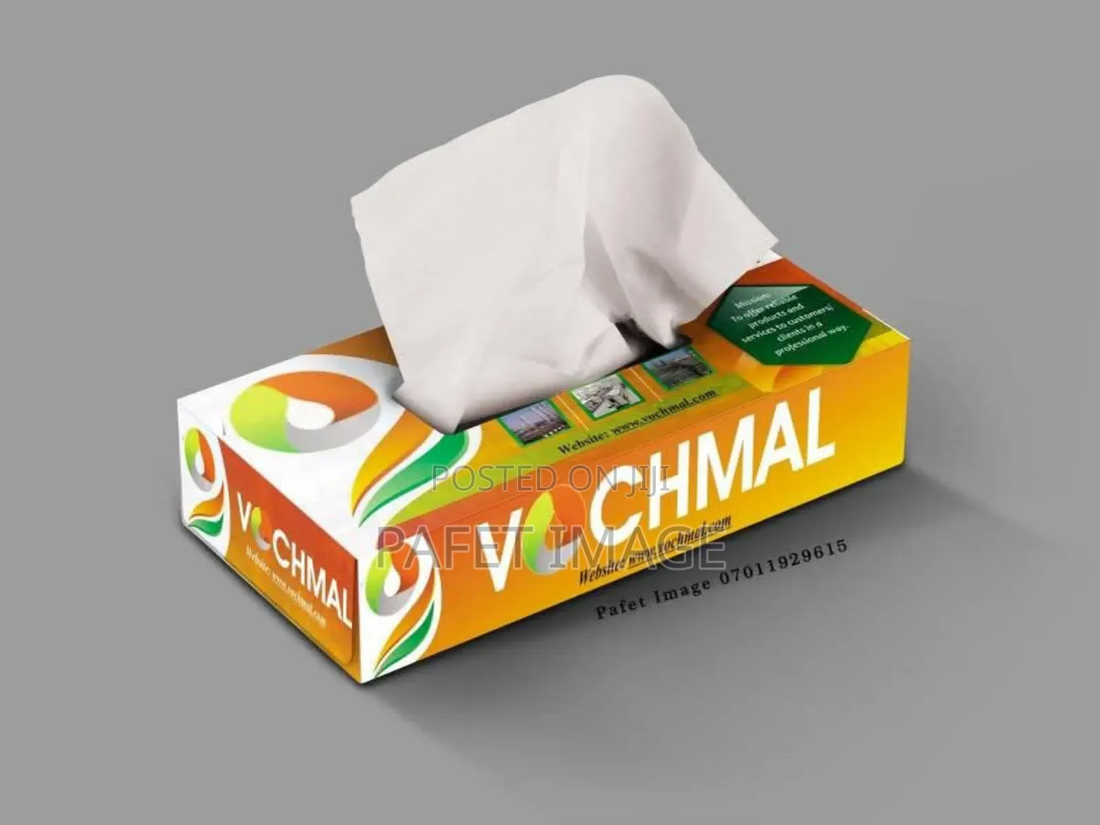 Customised Serviette / Tissue Box – Brand Promotion in Ajah - Printing ...