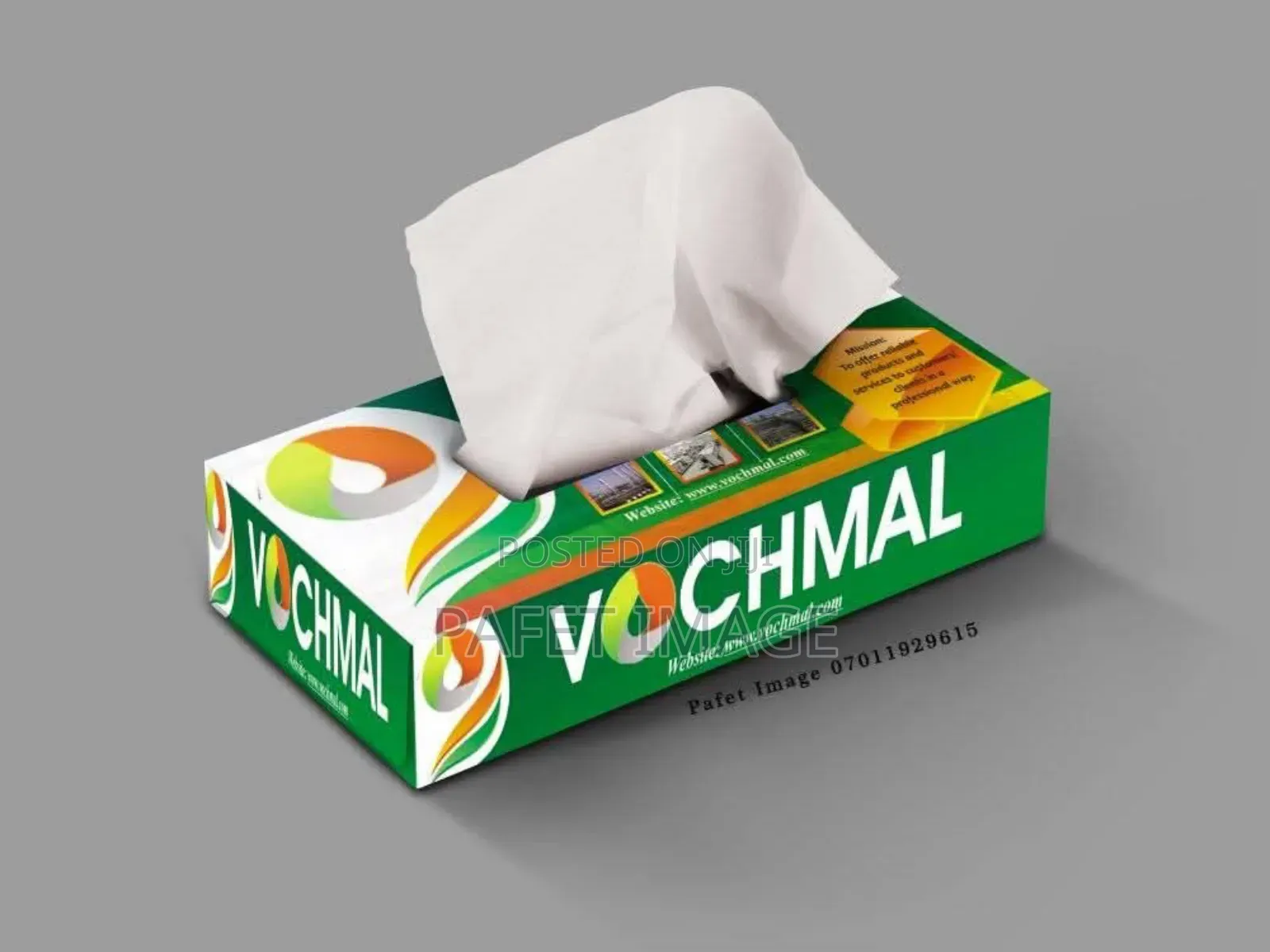 Customised Serviette / Tissue Box – Brand Promotion in Ajah - Printing ...
