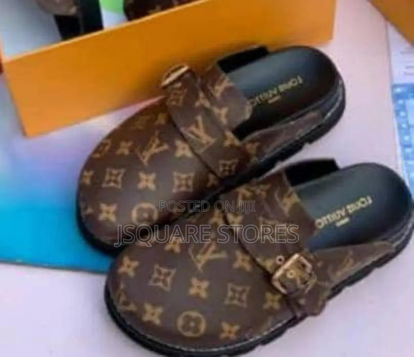 Luxury Lv Half Slippers, Available in Sizes 37 - 42 in Lagos Island ...