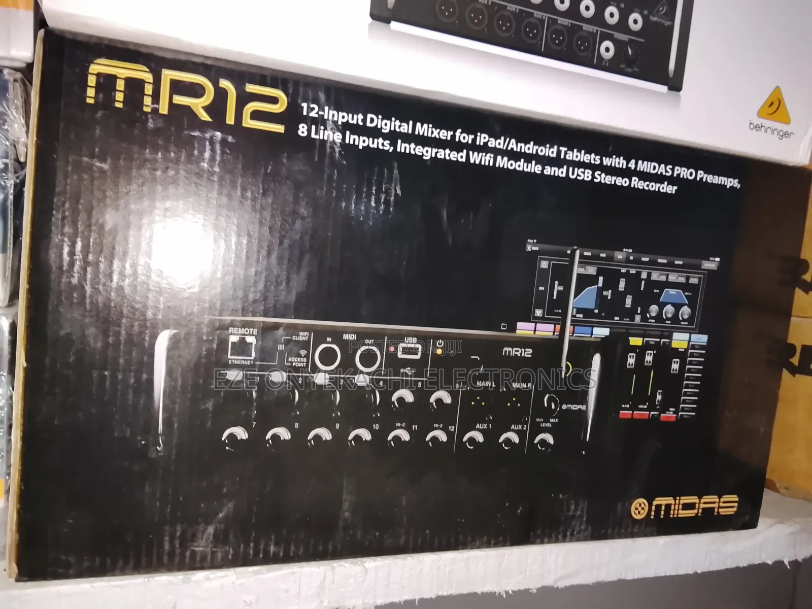 Midas Mr12 Digital Mixer for sale - EZE ONYEKACHI ELECTRONICS LTD Price ...